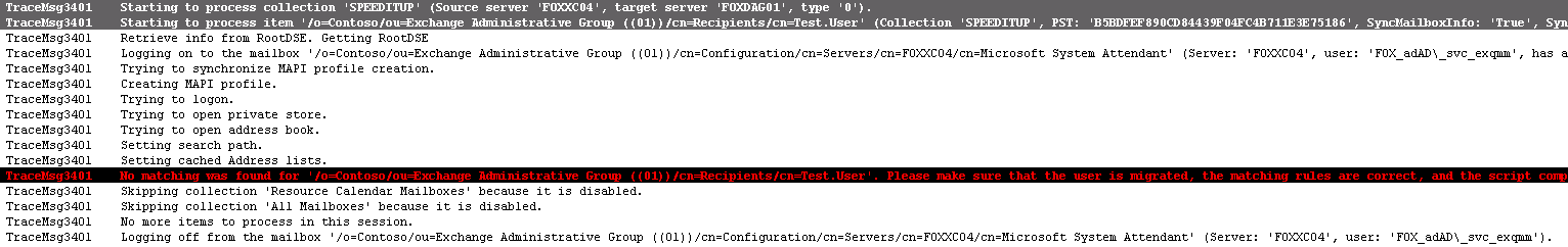 Quest Migration Manager : 'Resolving QMM No Matching was found' Quest Migration Manager : 'Resolving QMM No Matching was found'